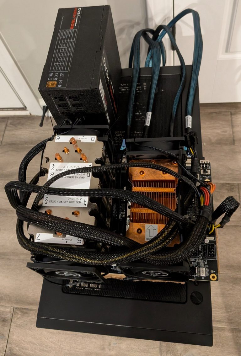 Cheap-ish AI HomeLab on a budget: V100s, Custom boards, and NVLink ...